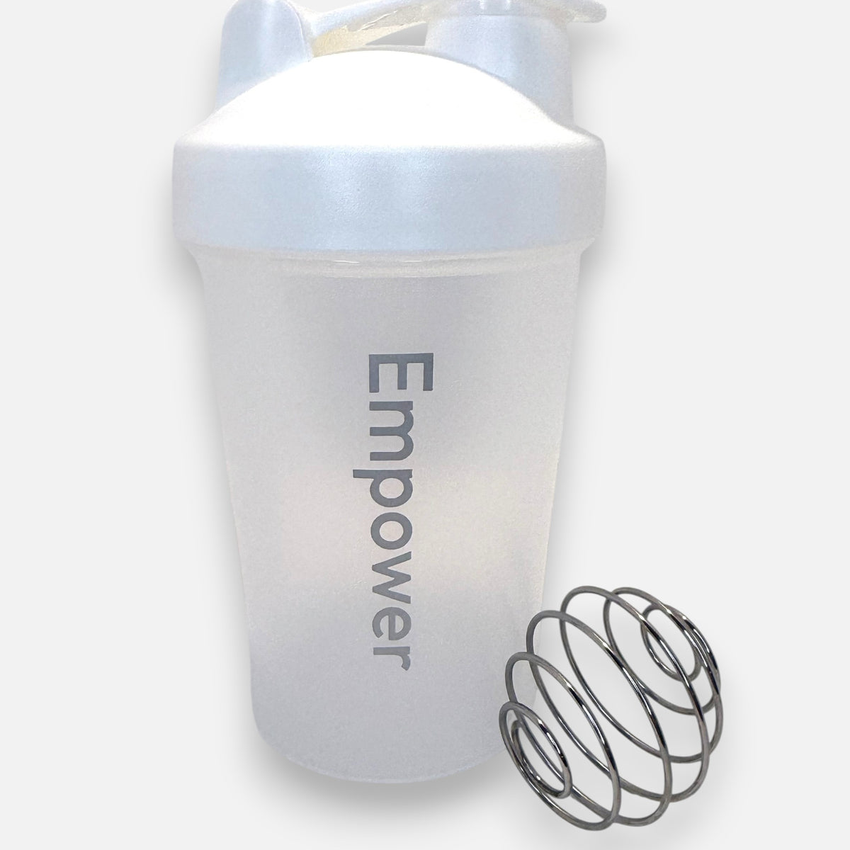 Empower Shaker Frosted Hvid – Empower Sportswear